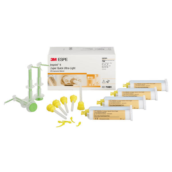 71491 IMPRINT 4 ULTRA-LIGHT SUPER QUICK 4x50ml. | Dental Regueiro